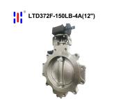 China Triple Offset Butterfly Valve for Gas Transmission 12Inch 150LB 4A Duplex Steel Lug Soft Seal for sale