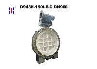 China 36IN Electric Flanged 150LB CS Triple Offset Butterfly Valve Cooling Tower for sale