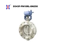 China 316L Stainless Steel Triple Offset Flanged Butterfly Valve with Soft Seal for PN10 Low Pressure and Zero Leakage for sale