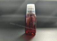 China 50ml & 100ml Amber Plastic Packer Bottles with 3.8cm Cap Width for Pharmaceutical Storage for sale