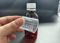 China 50ml & 100ml Amber Plastic Packer Bottles with 3.8cm Cap Width for Pharmaceutical Storage for sale