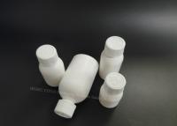 China White Polypropylene Prescription Medicine Bottles 30ml-120ml with 3D Textured Anti-Slip Caps for sale