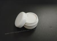 China Plastic Body Face Cream Jars 5g-60g PP Cosmetic Containers with Screw Top Sealing and Custom Branding for sale