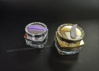 China 30ml & 50ml Cosmetic Cream Jars with Superior Sealing Performance - Gold & Silvery Plastic Containers for sale