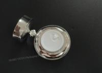 China 15g Blow Molding Acrylic Cosmetic Cream Jar 51mm x 46mm with Custom Logo Options for sale