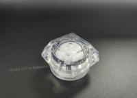 China Square Acrylic Cosmetic Cream Jar 20g with 55mm Width - Preserves Active Ingredients in Skincare Products for sale