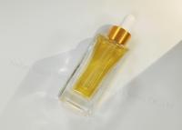 China Customized 20ml Square Clear Essential Oil Bottles with Glass Dropper and Leak-Proof Cap for sale