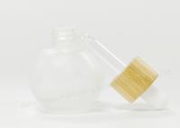 China Frosted Glass Dropper Essential Oil Bottles 20ml 30ml with UV Protection and Leak-Proof Caps for sale