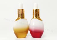 China 50ml Amber Red Essential Oil Bottles with Glass Dropper - UV Protective Custom Packaging for Aromatherapy for sale