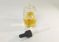China 30ml Clear Glass Dropper Bottle with Leak-Proof Cap for Essential Oils and Cosmetics for sale