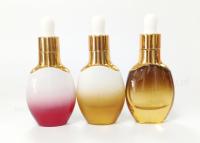 China 50ml Amber Red Essential Oil Bottles with Glass Dropper - UV Protective Custom Packaging for Aromatherapy for sale