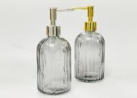 China Custom Grey Shampoo Bottle 7.5cm x 19cm with Press Pump - Reusable HDPE/PET Container 200ml-1000ml for sale