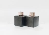 China 50ml Frosted Square Aromatherapy Glass Bottle with 5.6cm Base and Custom Branding Options for sale
