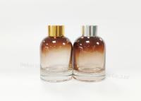 China Brown Round Glass Aromatherapy Bottle 120ml with 5.7cm Diameter for Essential Oils and Fragrance Dispensing for sale