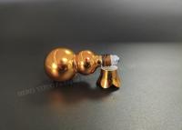 China Golden PET Roll On Bottle 50ml with 8mm Stainless Steel Ball and 16cm Width - Leak-Proof Design for sale