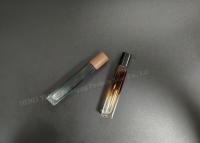 China 6ml Square Black Roll On Bottle for Essential Oils - Glass Construction with 2cm Width Screw Top Design for sale