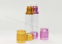 China 50ml Vacuum Airless Pump Bottle for Cosmetic Serum Packaging with 0.1-0.5ml Dosage and 3% Residual Rate for sale