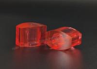 China Red Plastic Perfume Bottle Caps 28.5mm x 42mm Leak Proof with Custom Logo Options for sale