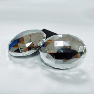 China Elliptical Lattice Plastic Perfume Bottle Caps 15mm Inner Diameter 49x67mm Dimensions for sale