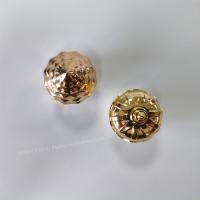 China Sturdy Gold Perfume Cap Lids with Smooth Polishing - 1000pcs MOQ for Fragrance Bottle Packaging for sale