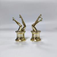 China Durable Plastic UV Beautiful Legs Perfume Bottle Cap with 500-1200 Bar Injection Molding and ±0.05mm Tolerance for sale