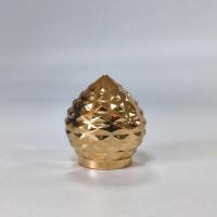China Sturdy Gold Perfume Cap Lids with Smooth Polishing - 1000pcs MOQ for Fragrance Bottle Packaging for sale