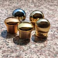 China Durable Metal Perfume Bottle Caps with Magnetic Closure - 1000pcs MOQ, Gold/Silver Colors, CNC Machining for sale