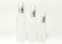 China Frosted Glass Cosmetic Spray Bottle Bulk 50ml 100ml with Spray Pump for Skincare Products for sale