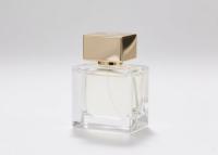 China 2oz Butterfly Shape Glass Perfume Bottle with Gold Cap - 60ml Capacity Cosmetic Packaging for sale