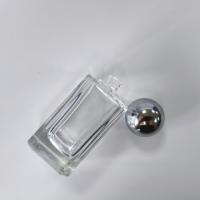 China Borosilicate Glass Perfume Bottles 50ml with 100,000 Press Cycle Spray Pump - Custom Sizes 5ml to 100ml for sale