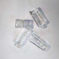 China Crystal Bulk Perfume Bottles 20ml with 2cm Width 4cm Height - High Transparency Glass Containers for sale