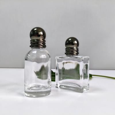 China 50ml Glass Perfume Bottles with Spray/Pump Sealing - Custom Logo ISO9001 Certified Bulk Packaging for sale