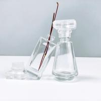 China Crystal Bulk Perfume Bottles 20ml with 2cm Width 4cm Height - High Transparency Glass Containers for sale