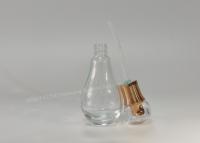 China Custom Glass Lotion Bottles 100ml with Press Pump - Transparent Packaging for Skincare Products for sale