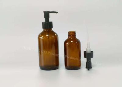 China 500ml Refillable Glass Shampoo Bottles with Press Pump - 6.5cm x 15.4cm Amber Container for Hair Care Products for sale