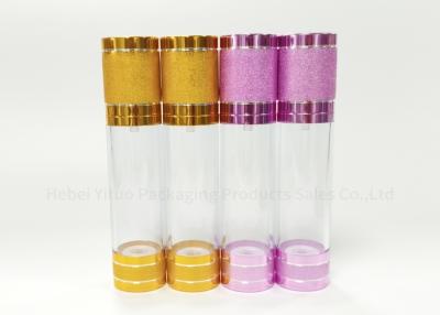China Airless Pump Bottle 15.3cm Length with 0.1-0.5ml Precision Dosing for Personal Care Products for sale