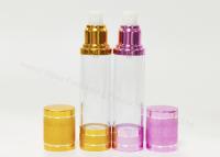 China Airless Pump Bottle 15.3cm Length with 0.1-0.5ml Precision Dosing for Personal Care Products for sale