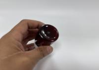 China 30ml Brown Plastic Prescription Bottle with Screw Cap - 2.5cm Width × 5.5cm Length Light-Safe Container for sale