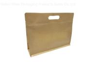 China Self Sealing Paper Packaging Bags 15cm x 8cm with PE Coating - Airtight Kraft Paper Pouches for Food & Retail for sale