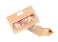 China ECO Paper Packaging Pouch 22cm x 12cm Airtight Self-Sealing Bag for Takeaway & Baked Goods for sale
