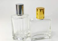 China Gold Silver Anodized Aluminum Perfume Bottle Cap 26mm x 20mm Magnetic Closure for sale