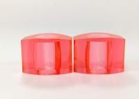 China Red Plastic Perfume Bottle Caps 28.5mm x 42mm Leak Proof with Custom Logo Options for sale