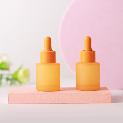 China 30ml Frosted Glass Dropper Bottle with UV Protection - Custom Color OEM/ODM Available for sale