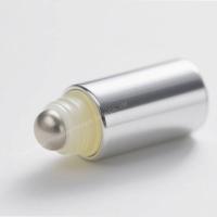 China 2oz Lavender Roller Bottle for Lip Gloss - 5.5cm Width Glass/Plastic Container with Metal Rollerball for sale