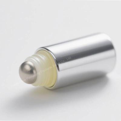 China 2oz Lavender Roller Bottle for Lip Gloss - 5.5cm Width Glass/Plastic Container with Metal Rollerball for sale