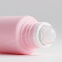 China 2oz Plastic Roll-On Bottle 10ml Capacity with Leak-Proof Screw Cap in Pink Color 2.5×6.5cm Dimensions for sale