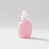 China 2oz Plastic Roll-On Bottle 10ml Capacity with Leak-Proof Screw Cap in Pink Color 2.5×6.5cm Dimensions for sale