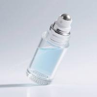 China 10ml Blue Roller Bottles 4oz Matt Cylinder Shape for Essential Oils and Perfumes for sale