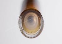 China 15ml Eye Glass Roller Bottles with 2.5cm Width Borosilicate Glass Construction for sale