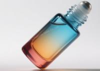 China 15ml Eye Glass Roller Bottles with 2.5cm Width Borosilicate Glass Construction for sale